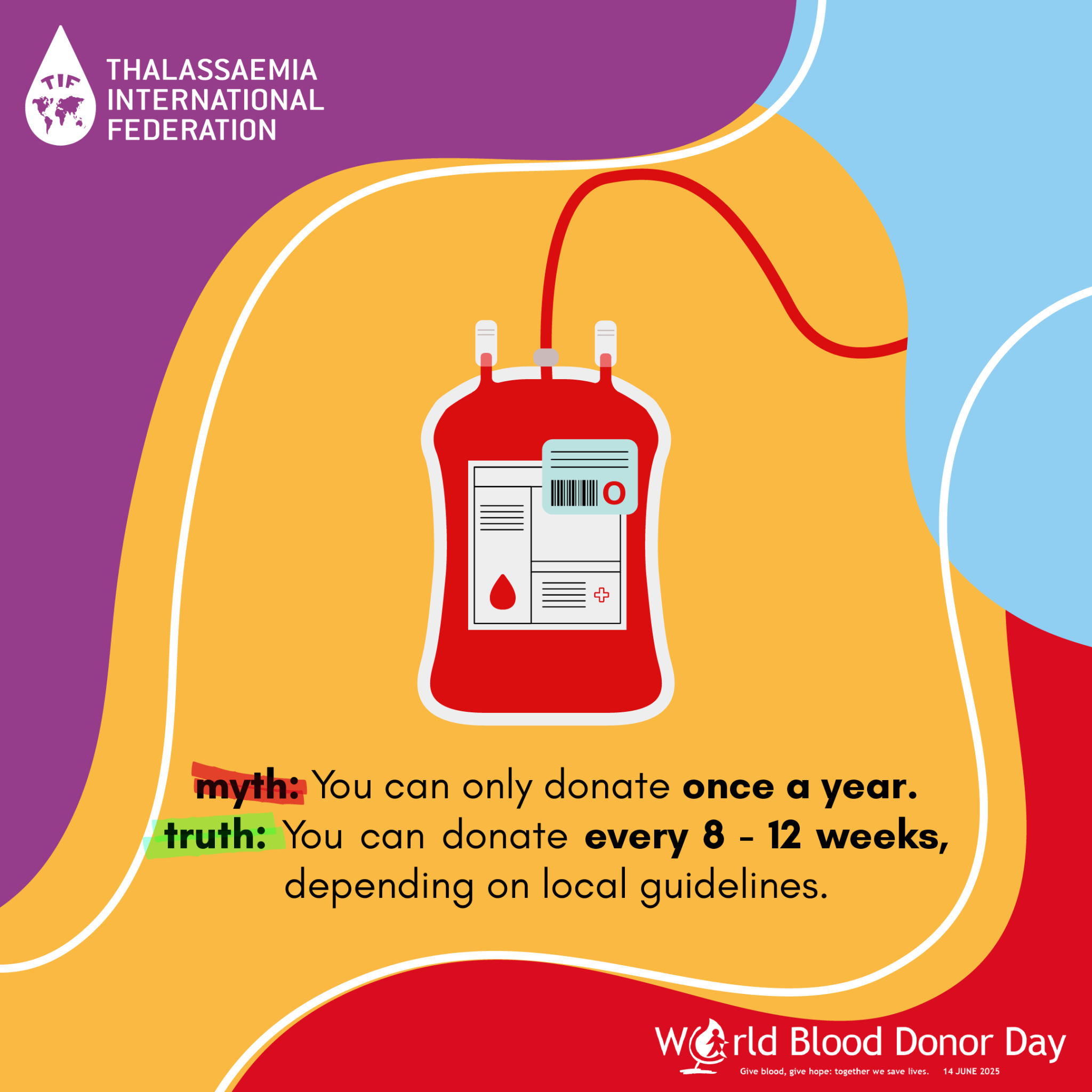 WORLD BLOOD DONOR DAY 2025 | Give Blood, Give Hope – Together We Save ...